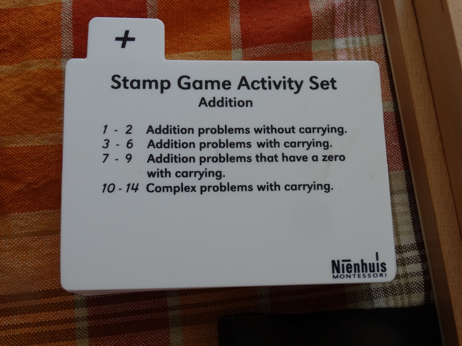 The Joys of Montessori Homeschooling: Stamp Game - Static and Dynamic ...