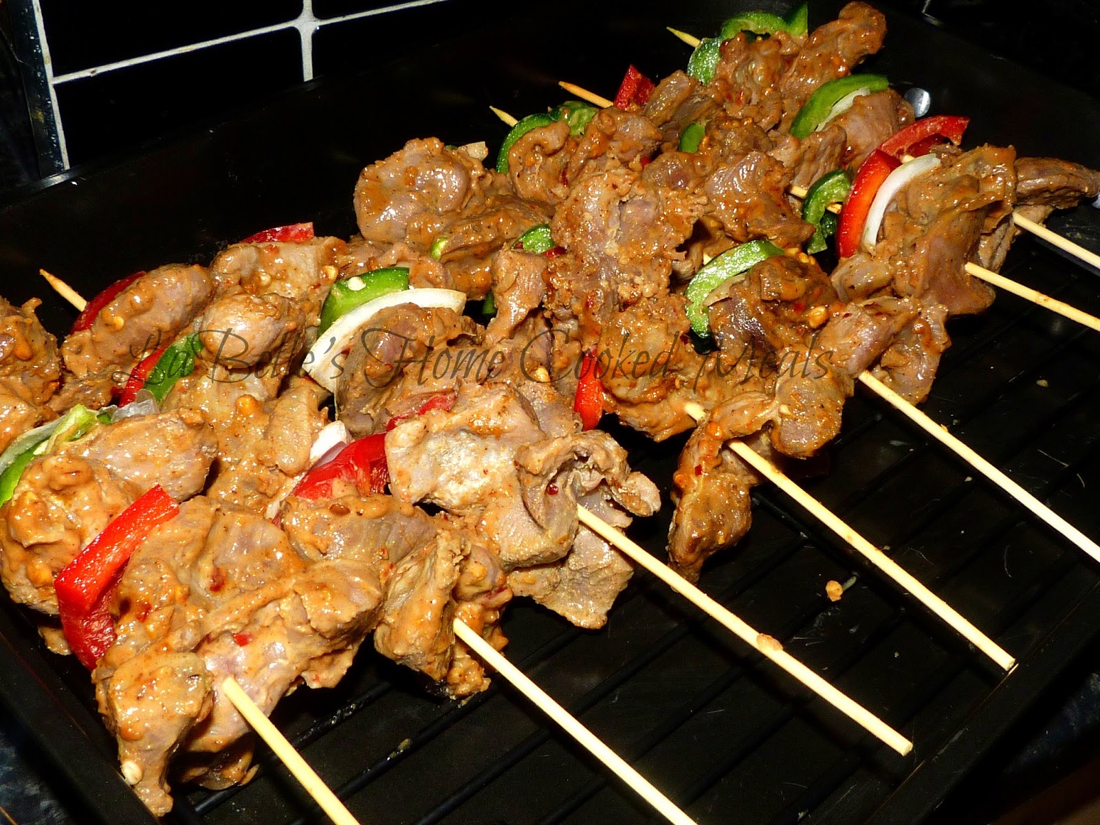 AFRILIGHT ~ BELLE'S KITCHEN: LaBelle's Home Made Gizzard Suya