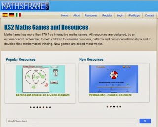 Warren Sparrow: Mathsframe