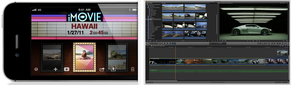 Final Cut Pro Kitchen: Montado en iPhone, acabado en Final Cut Pro X
