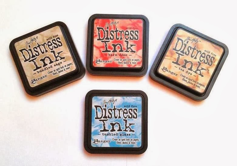 Distress Ink - DIY českyDIY česky