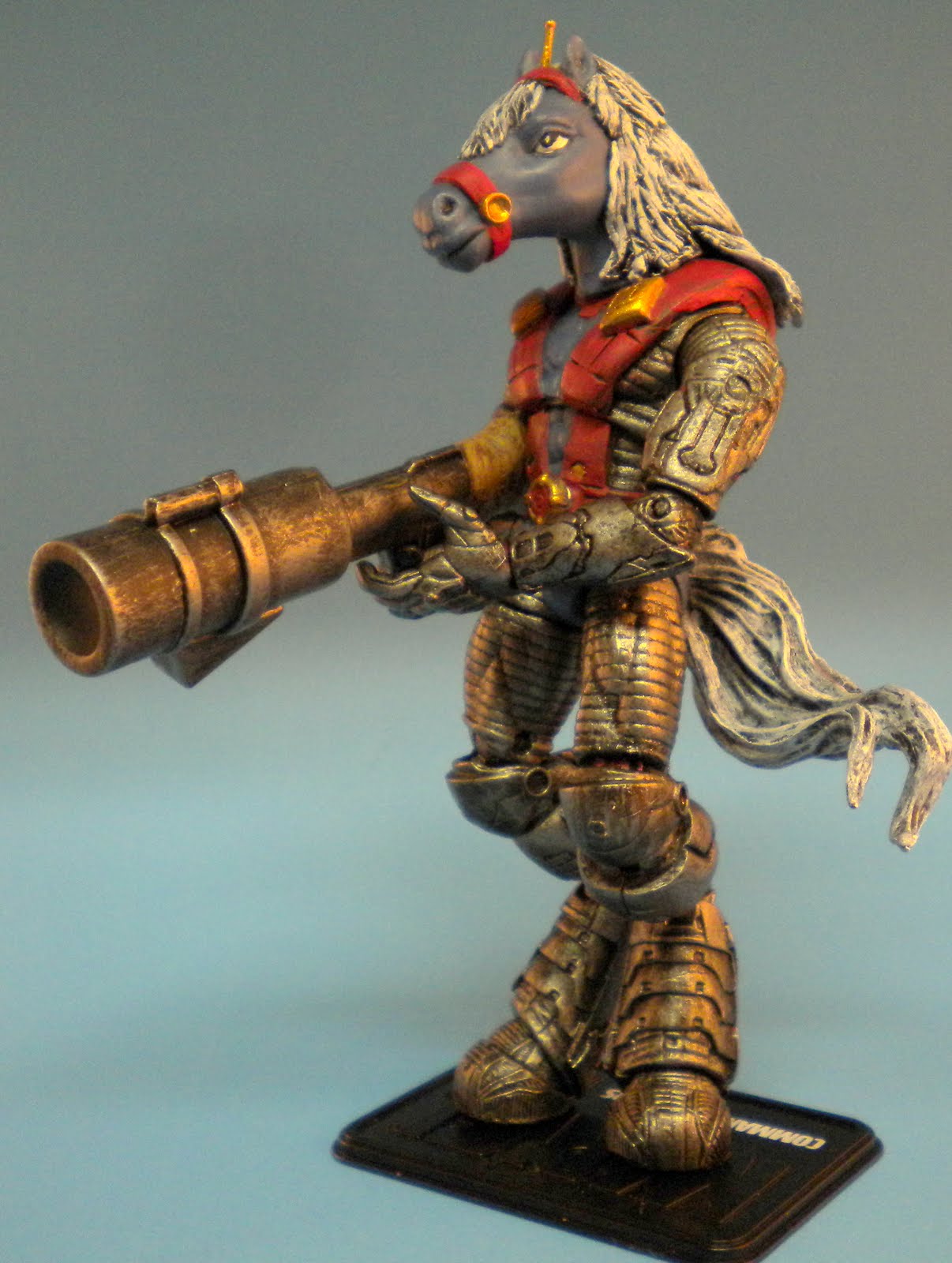 Custom Bravestarr with his trusty Stead 30/30 - HissTank.com