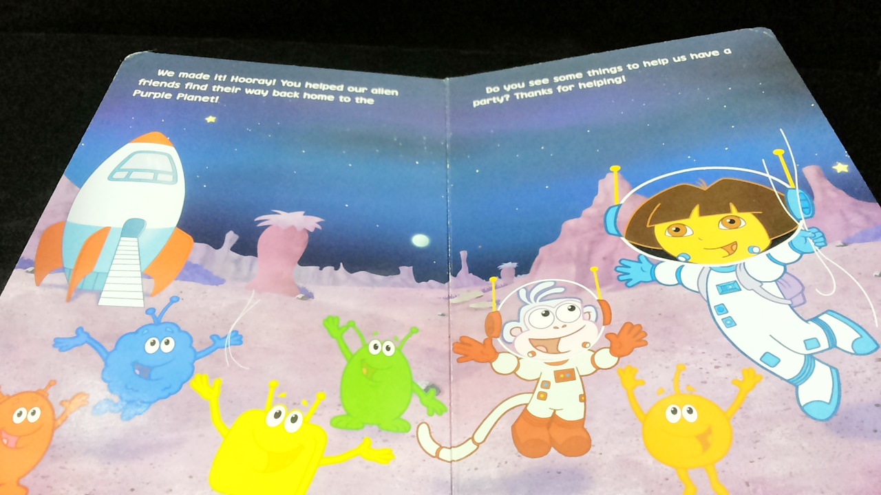 Kid Books Blog: 682.Stuffy the Brave / Dora's Outer Space Adventure