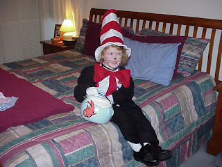 Beth Watson Design Studio: CAT IN THE HAT COSTUME WITH NORVAL THE FISH ...