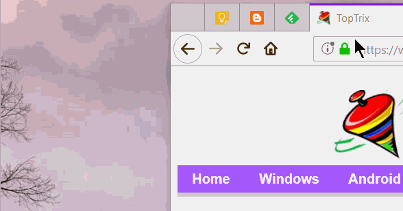 How To Pin Any Website / Webpage To Desktop Or Taskbar | TopTrix