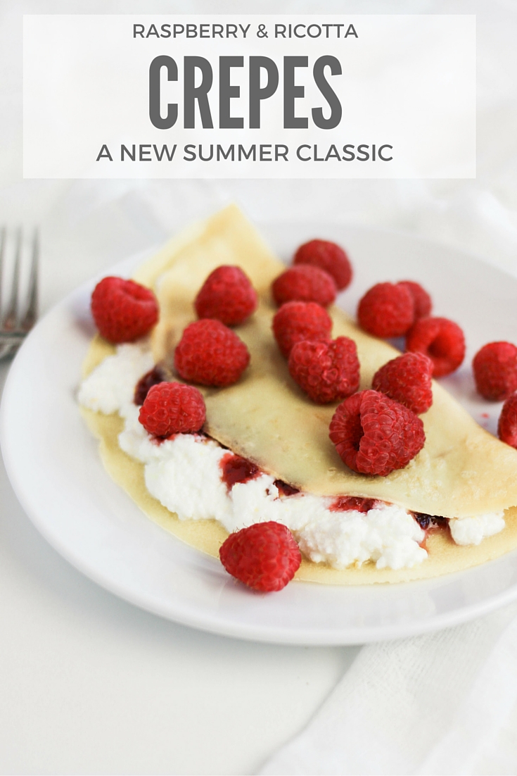 Ginger Rose: Raspberry Ricotta Crepes