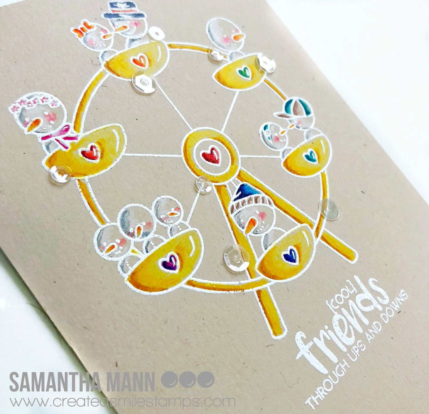 Sam's Scrap Candy: Cool Friends Card