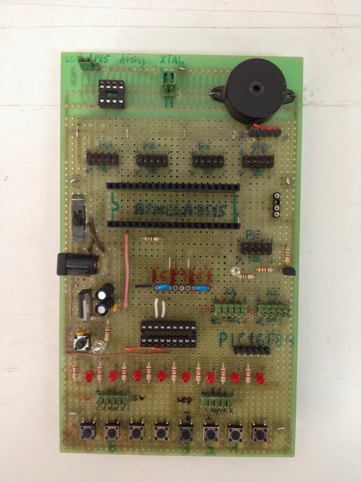 My Exciting Moments First Test Board For Mcu