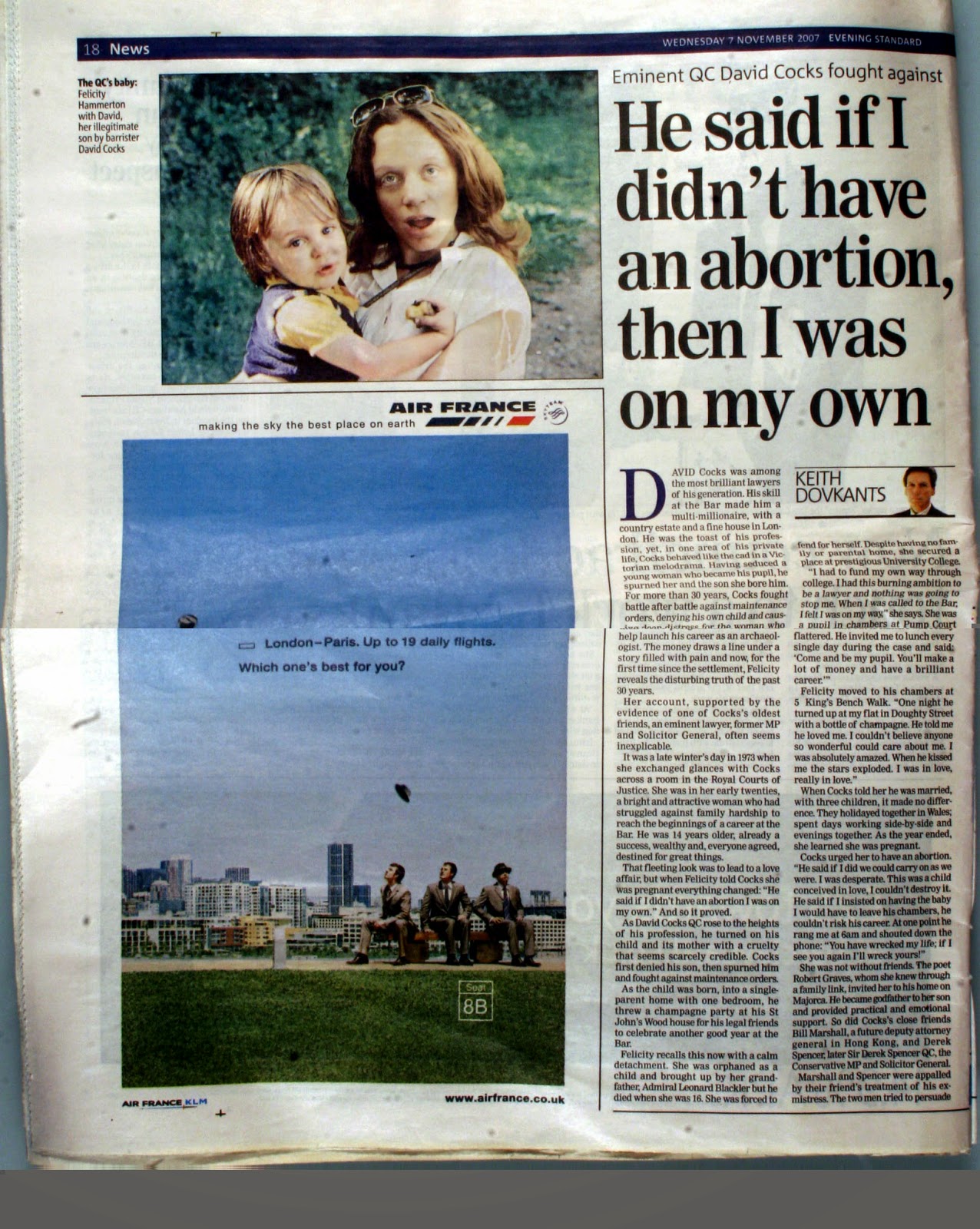 Judge Pickles View on David Cocks Conduct Making His Pupil Pregnant ...