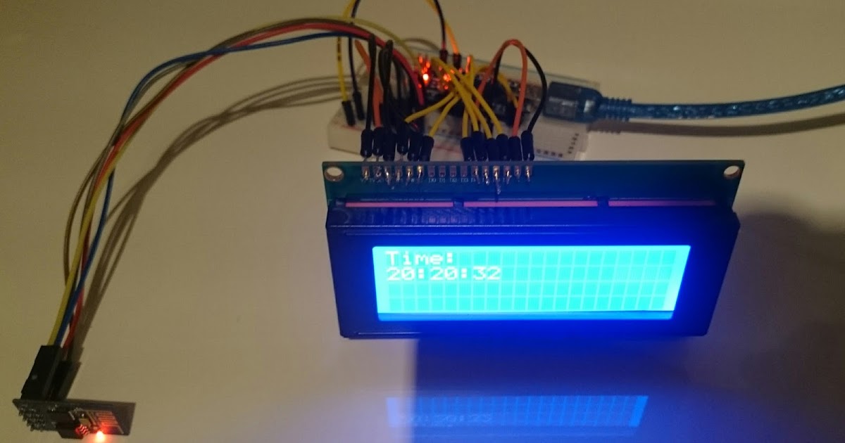Michaelsarduino Uhrzeit über Esp8266 