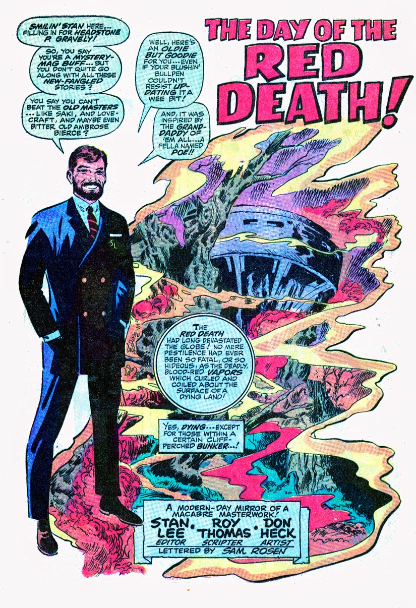 Detective Comics' Pages of Fear: "Day of the Red Death" - Don Heck Art!
