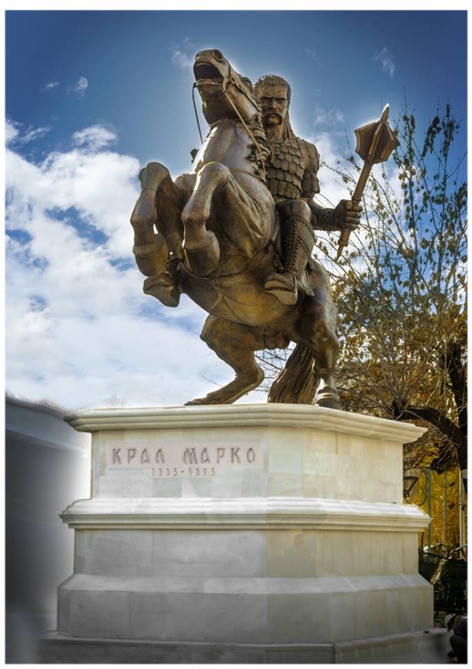 Bild des Tages - Krali Marko Statue in Prilep