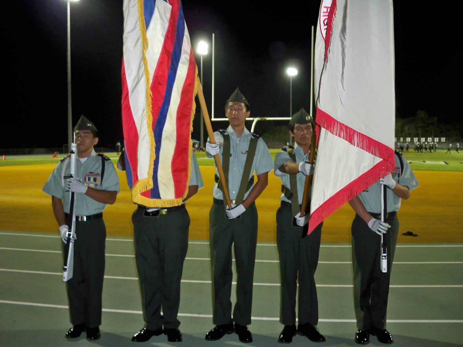 Konawanena High School 2011-2012: Konawaena High School's Color Guard