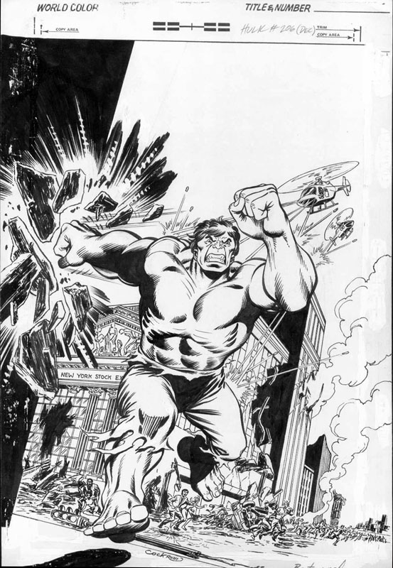 Simon Williams Comic Artist: Favourite Artists - The Incredible Hulk ...