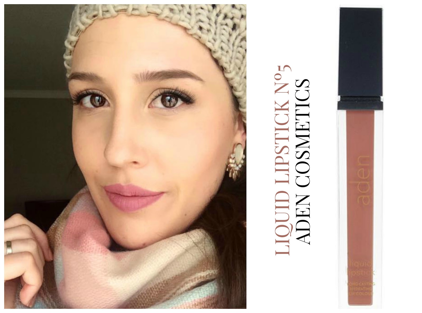 Beauty Touch: DEAR LIPSTICK | LIQUID LIPSTICK Nº5 - ADEN COSMETICS