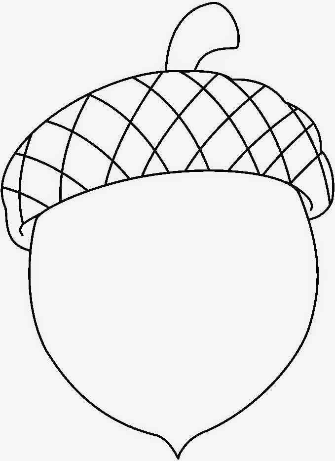 Acorn Fall Printable Objetos Caritas Felices Bolota Imagui Bmp Carita ...