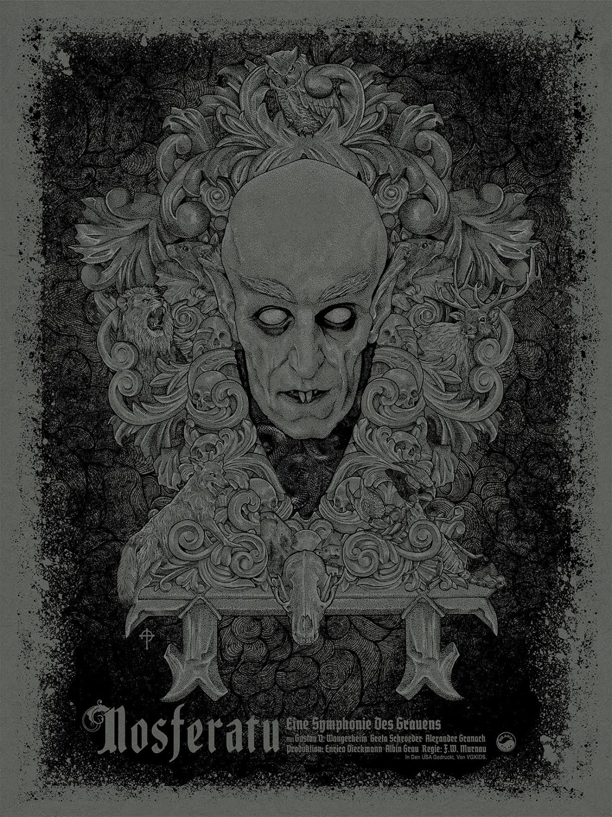 The Geeky Nerfherder: Cool Art: 'Nosferatu' by Timothy Pittides