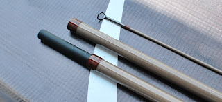 Handcrafted graphite and fiberglass fly rods: L.Kenney special