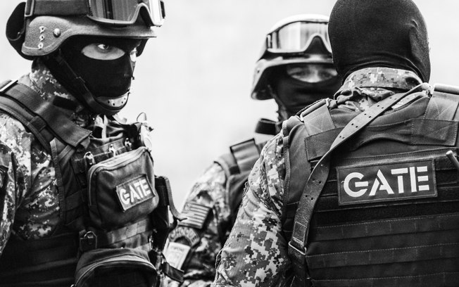 GATE - Grupo de Ações Táticas Especiais (PMESP) - Sala de Armas