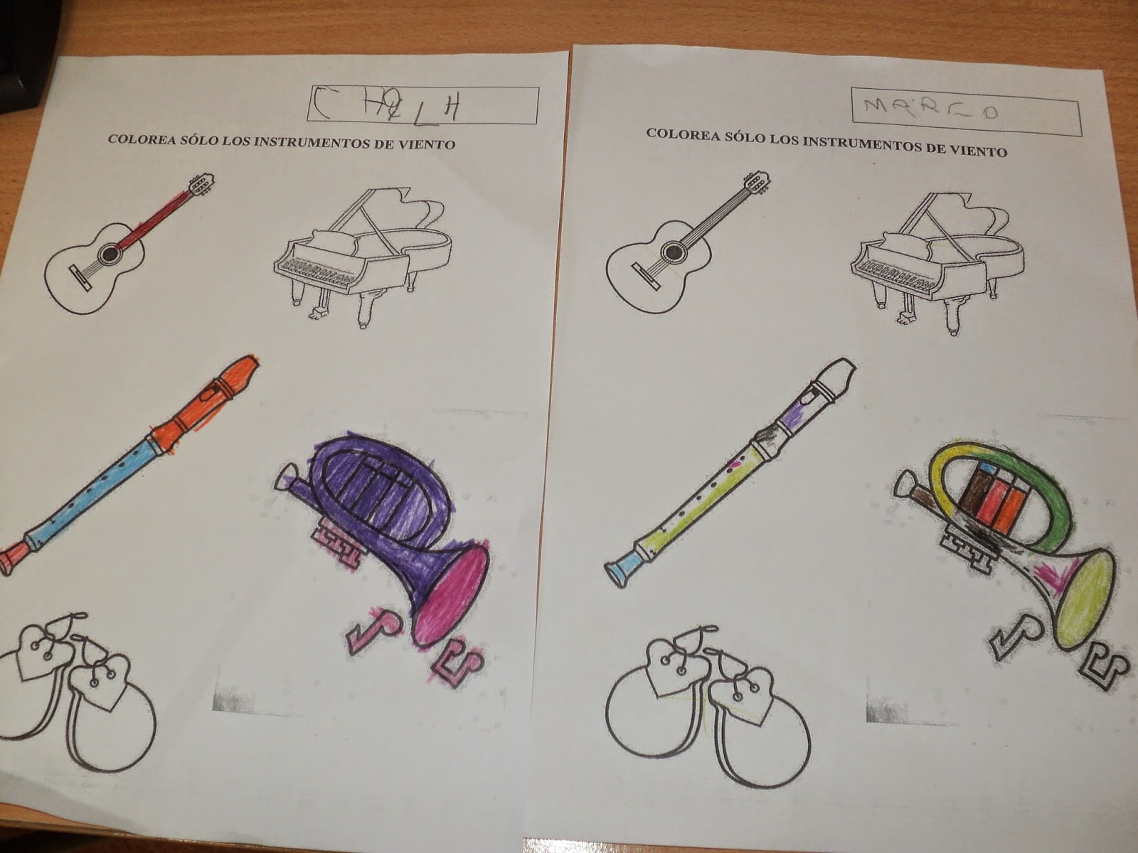 La clase de María José: INSTRUMENTOS DE VIENTO,CUERDA Y PERCUSIÓN