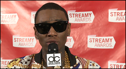 Soulja Boy Backstage Interview - Streamy Awards 2013 - Soulja Boy Brasil