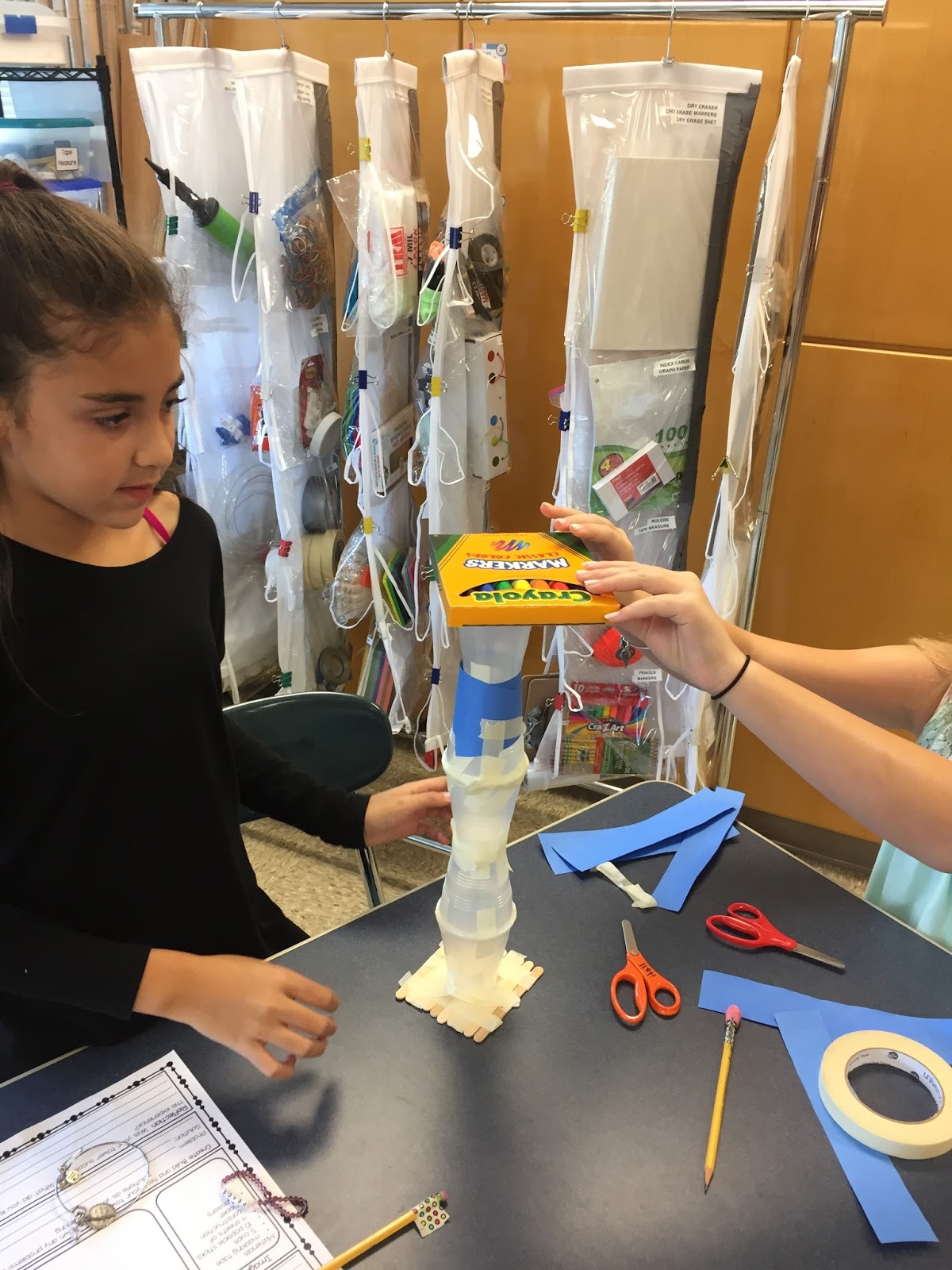 Fabulous in Fifth!: STEM Tower Challenge with a Freebie