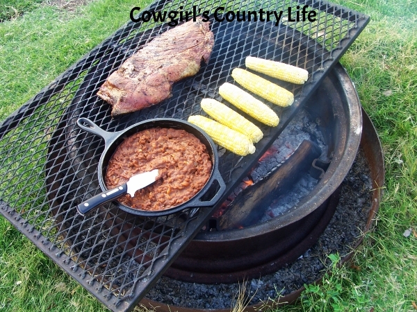 Cowgirl's Country Life: My tractor rim fire ring