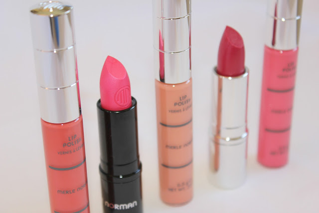 blushing basics: Merle Norman Bright Spring Lip Colors