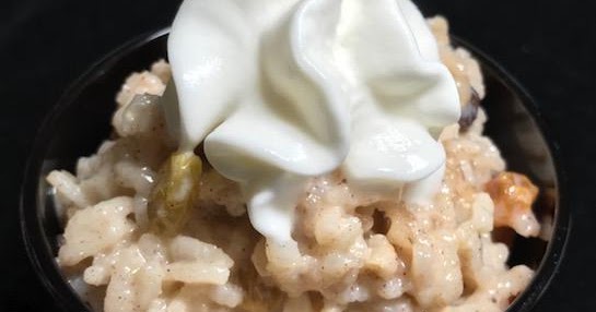 Michele's Woman Cave: Instant Pot Creamy Raisin Rice Pudding