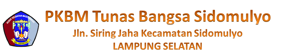 PKBM TUNAS BANGSA SIDOMULYO: Logo PKBM Tunas Bangsa