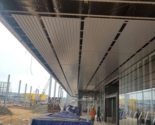 METAL CEILING / PLAFON METAL ~ PLAFON PVC TANGERANG