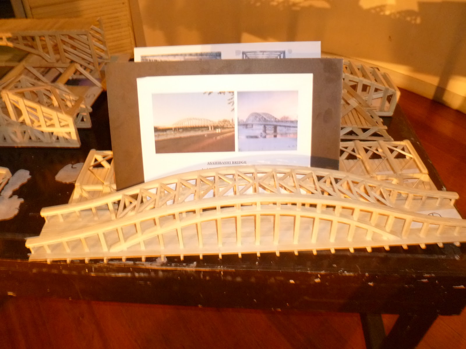 DIGital Structures: Model Popsicle-Stick Bridges of the Bridges in Asia