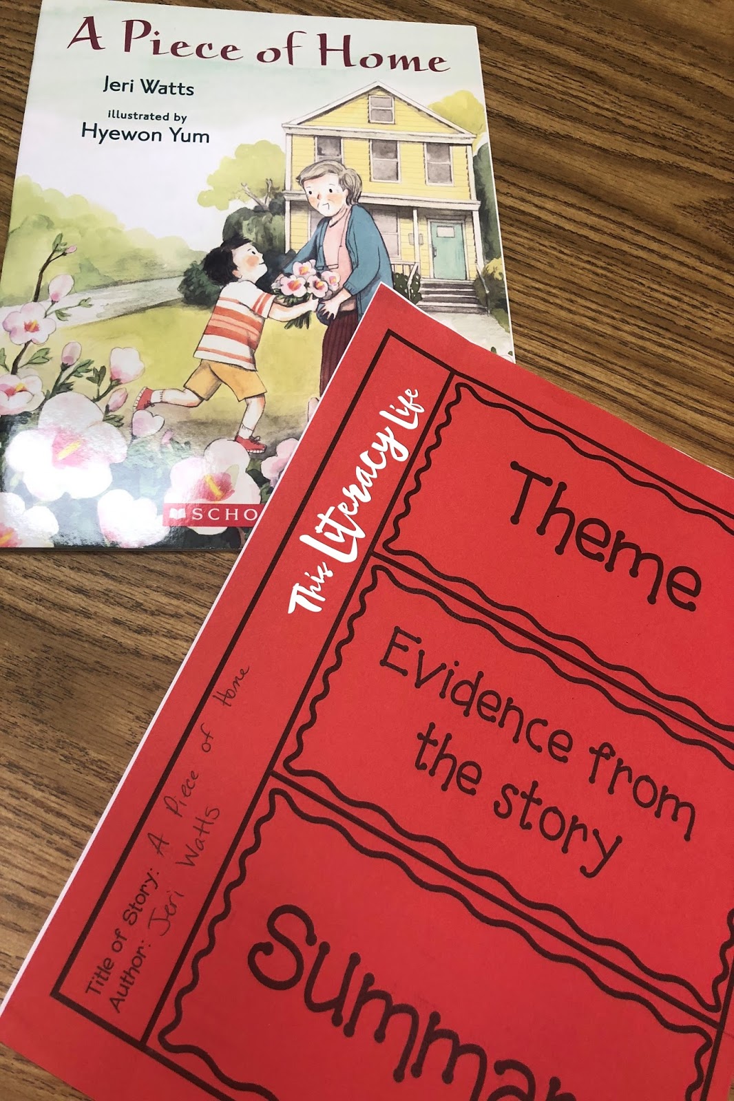 Exploring Theme with A Piece of Home | This Literacy Life