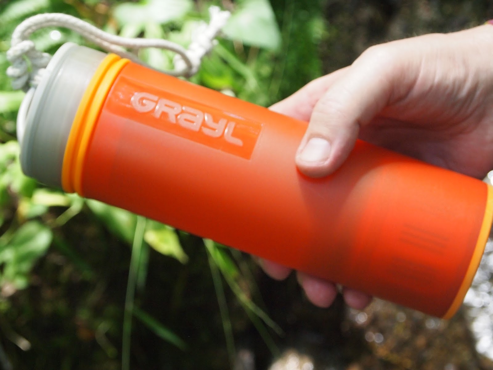 The Disabled Hiker: GRAYL Ultralight Water Purifier - a review by Terry ...