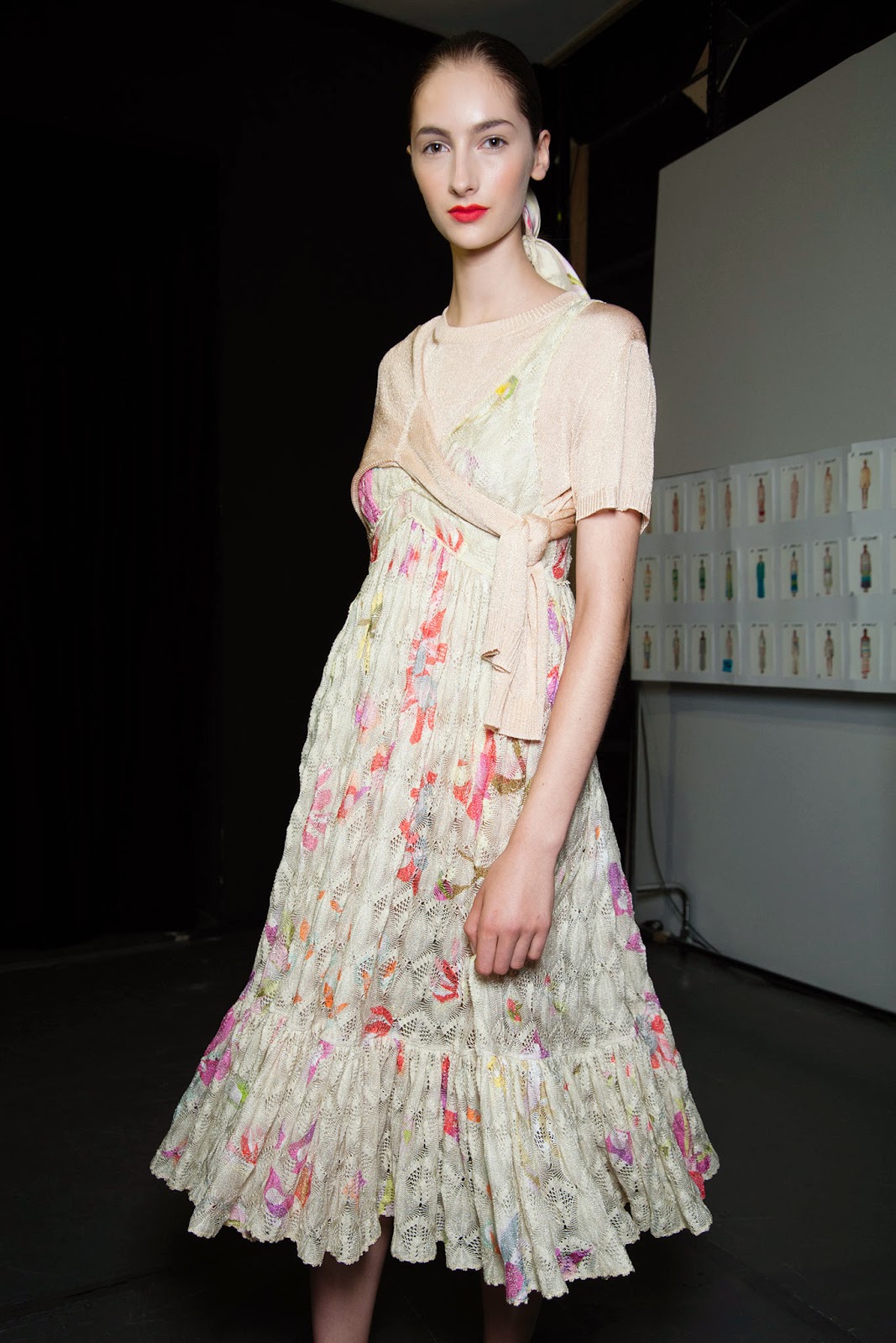 SMC MODEL MANAGEMENT: SARAH ENDRES - MISSONI SS15