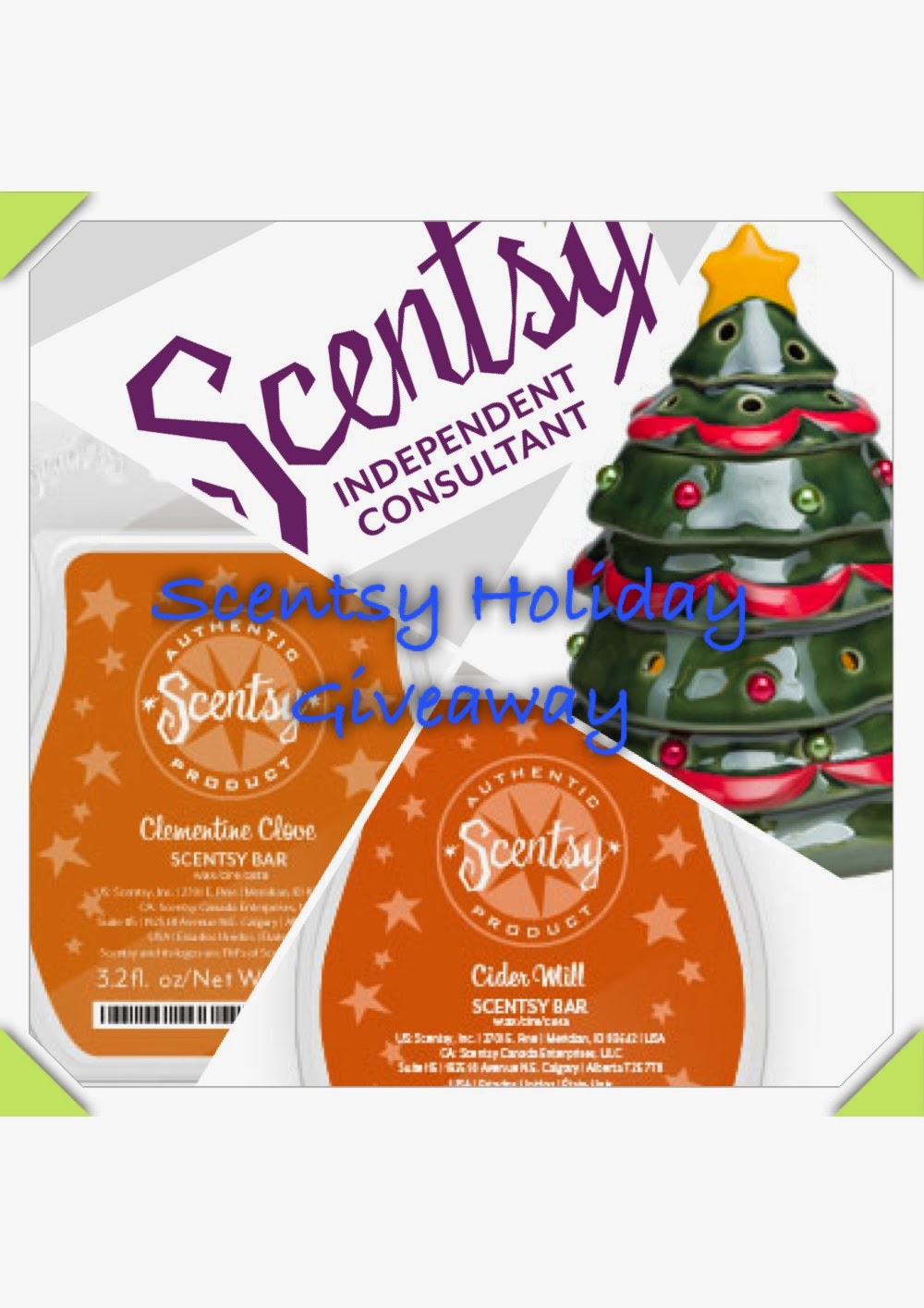 Scentsy Holiday Giveaway