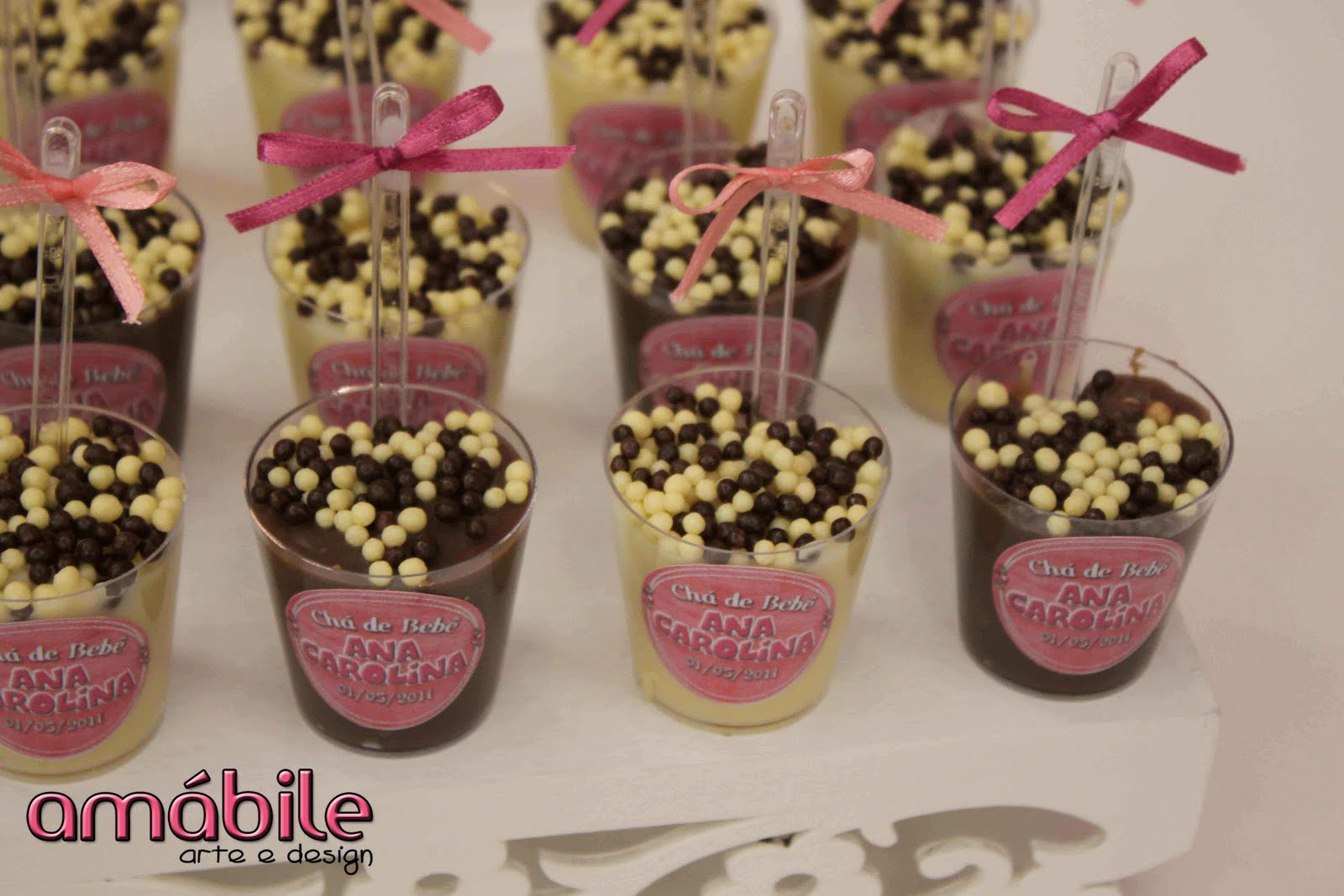 amabile [arte e design]: Doce de Copinho Personalizado﻿