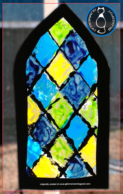 Glimmercat Education: Medieval Stained Glass Craft