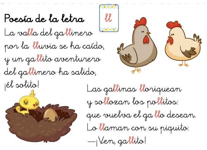 CLASSE NOA: letra ll