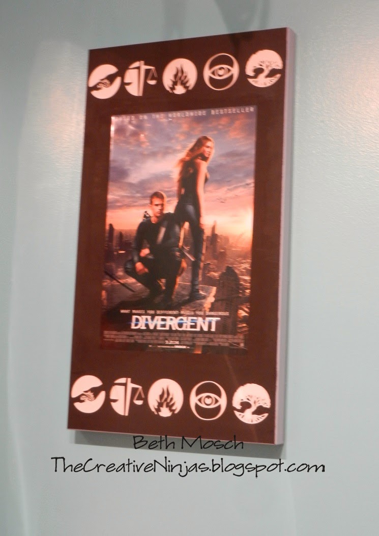 The Creative Ninjas: Divergent Wall Art