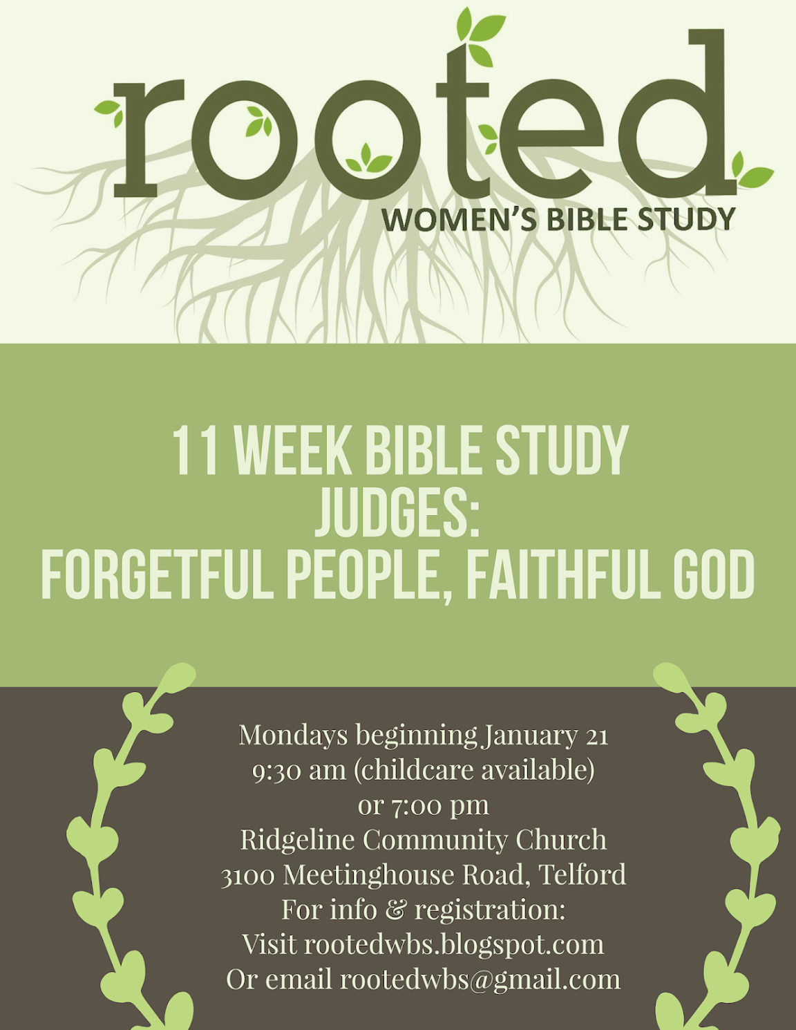 Rooted ~ Women's Bible Study
