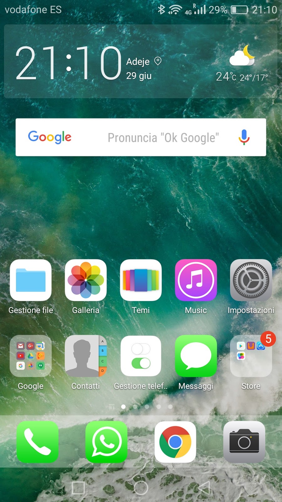 Best Huawei Themes: iOS 10 EMUI theme
