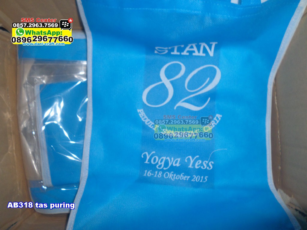 Tas Puring Sablon | Souvenir Pernikahan