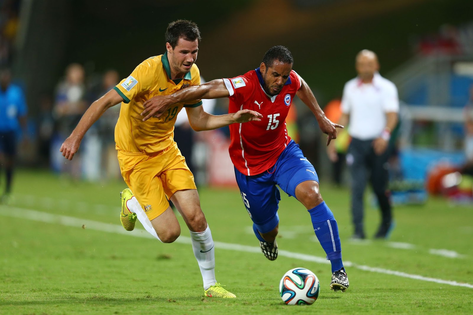 Partidos de la Roja: [13/06/2014] Chile-Australia | 3:1