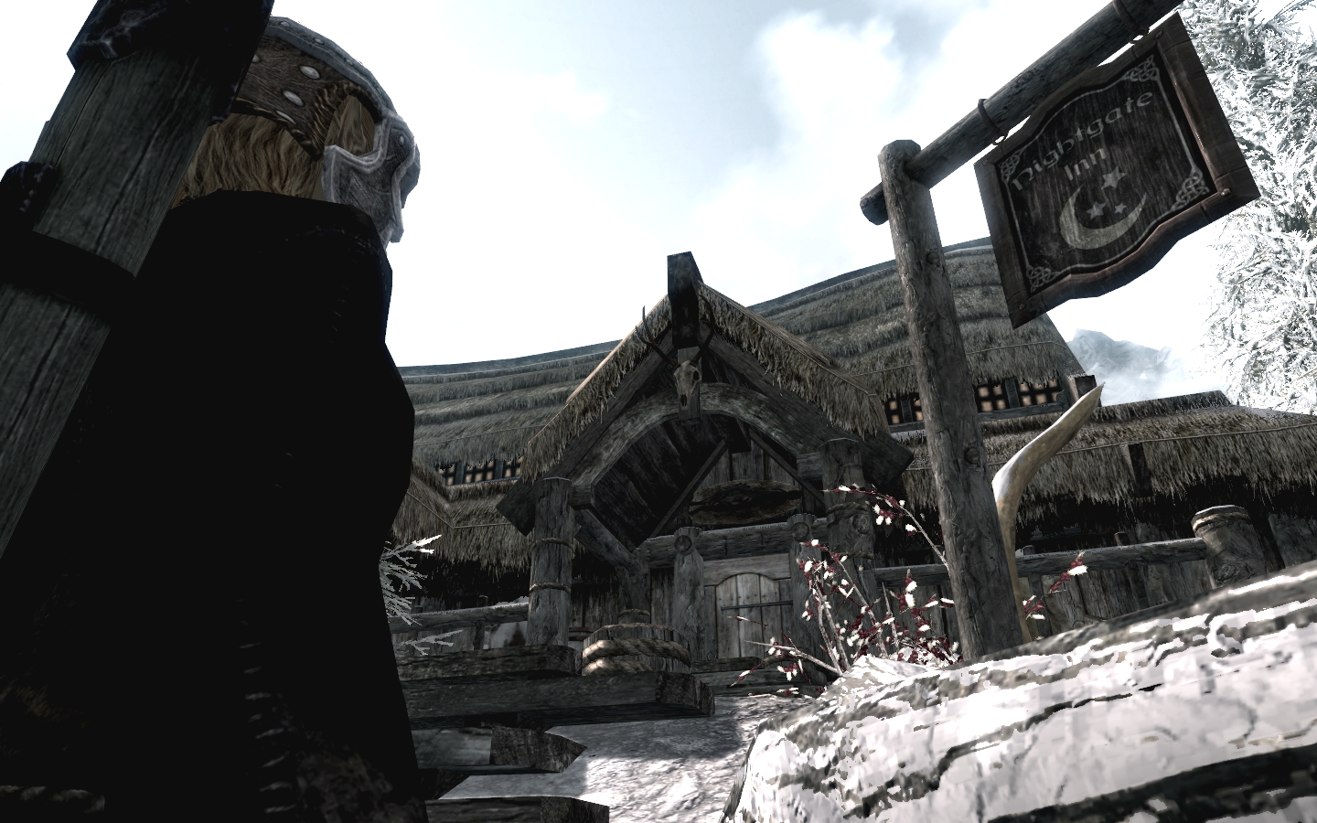 Adventures in Skyrim: No.13- West to Iron Blind Barrow (Dragon 4)