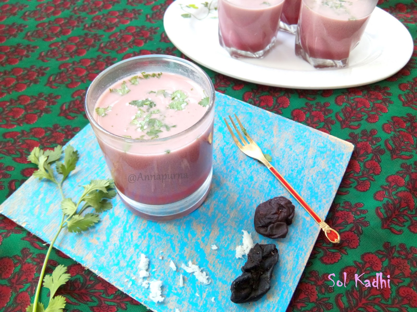 Annapurna: Sol Kadhi / Kokum Curry Recipe