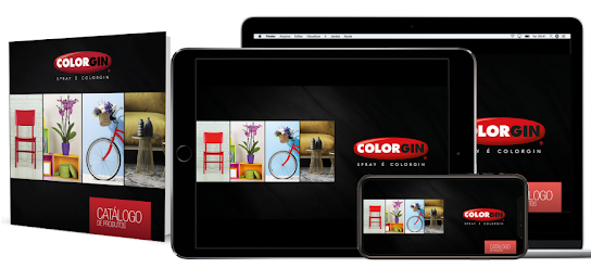 Home Center View: COLORGIN LANÇA CATÁLOGO E REFORÇA A SUA COMUNICAÇÃO