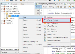 JAVA NETBEANS - BERMAIN DENGAN COMBOBOX ~ JONCODE