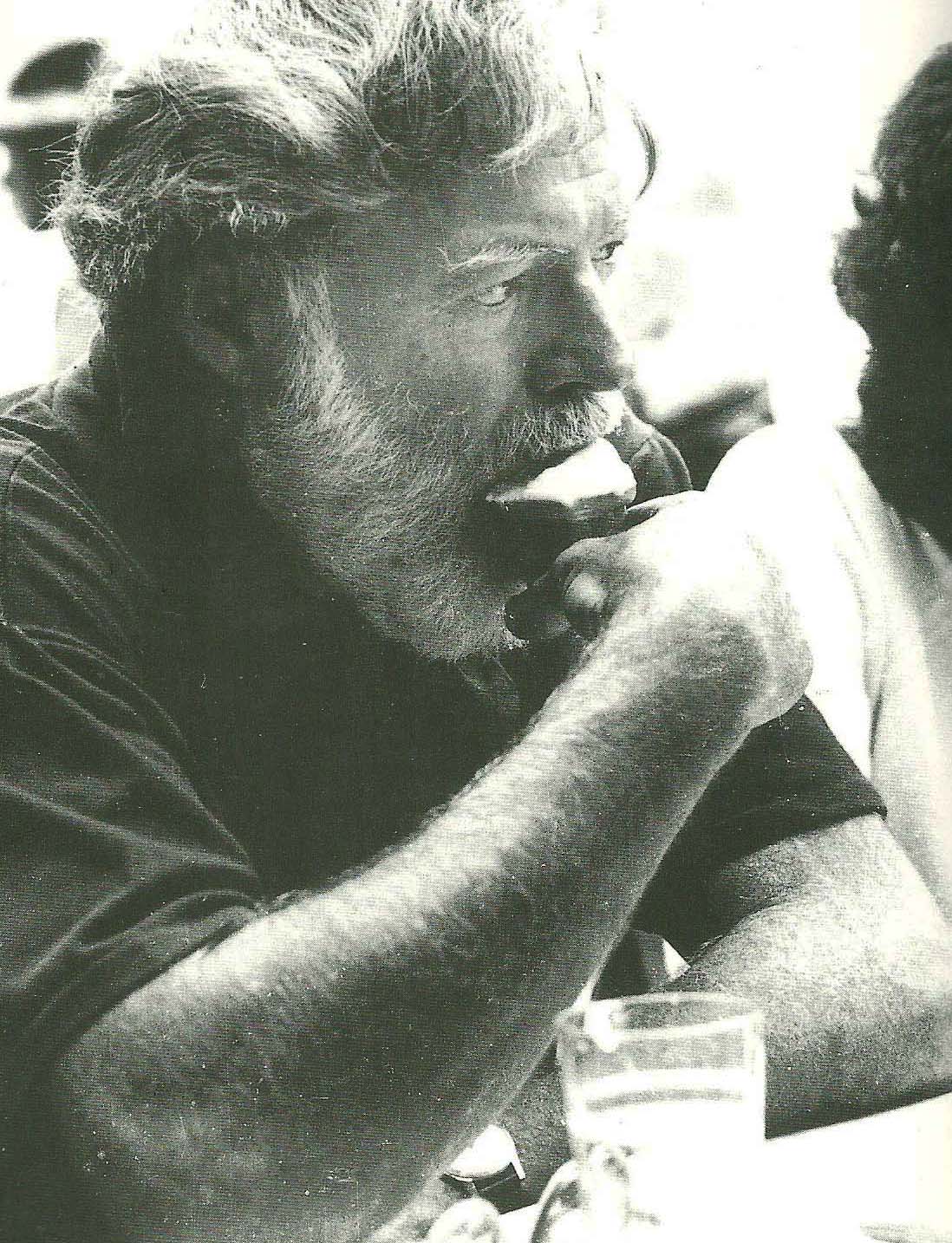 Ernest Hemingway Smoking