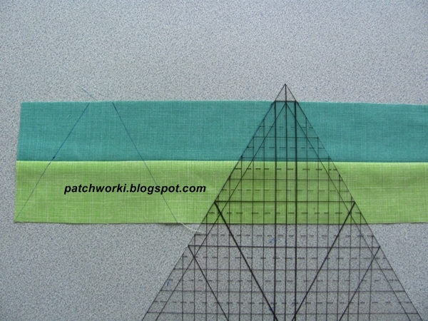 Patchworkowe wariacje: Patchwork 3D – Honeycomb Waffle - tutorial